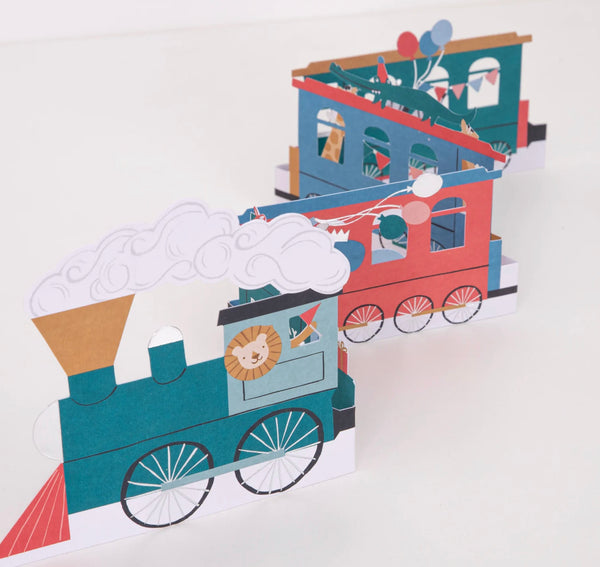 Meri Meri Train Birthday Card – The Lovely Room